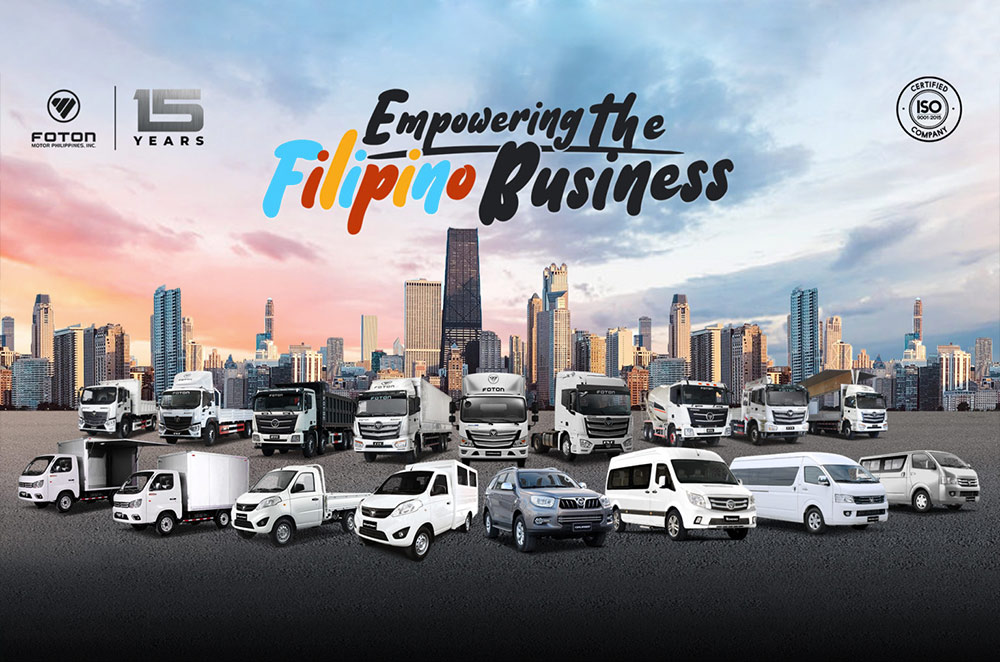 Foton Philippines finishes 2021 strong with a better nationwide ...