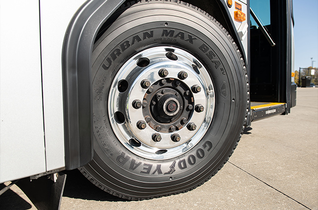 Goodyear develops new electric bus tire | TruckDeal