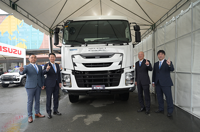 Isuzu’s new EW5 and N-Series EV trucks made their debut at PIMS | TruckDeal
