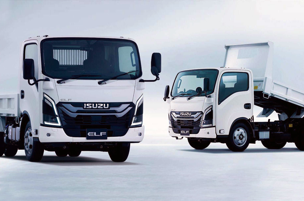 After 16 years Isuzu is introducing the seventh-generation Elf, which now comes with an EV ...