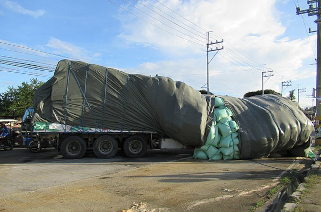 Overloaded Truck Accident